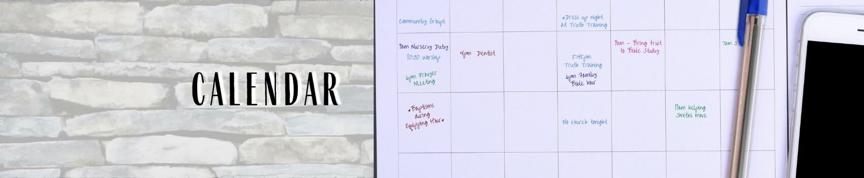 Calendar - Grace Church Greeley
